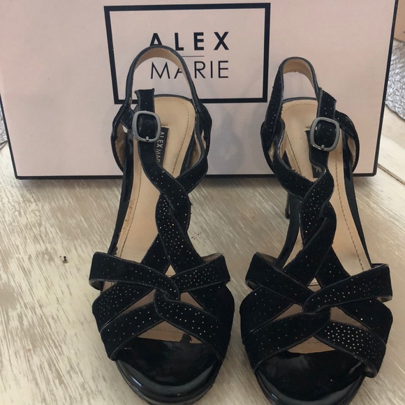 Alex Marie | Shoes | Alex Marie Black Heels | Poshmark